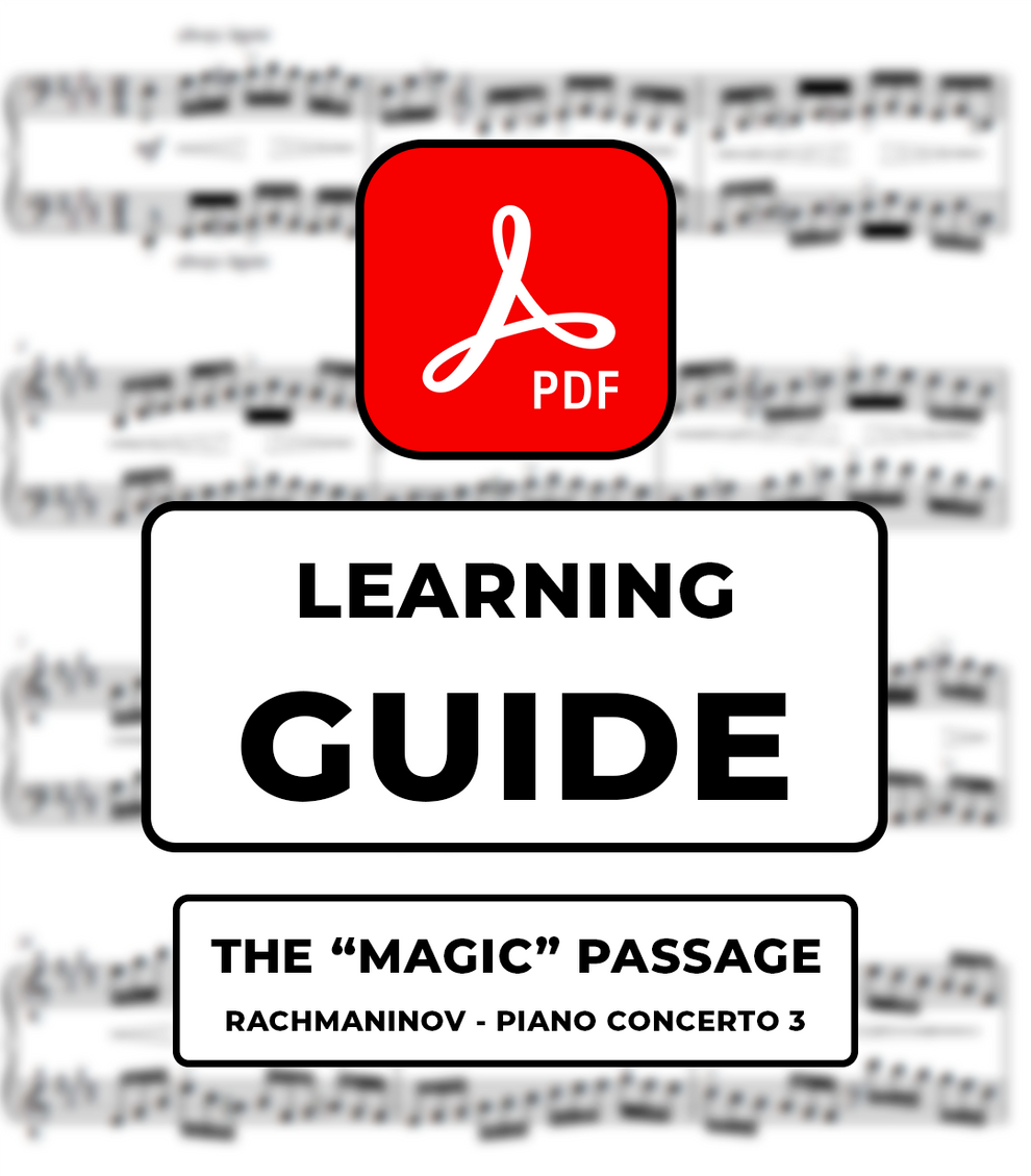 Learning Guide: The "Magic" Passage in Rachmaninov 3 – Manuel Casares Piano